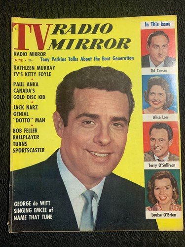 1958 June TV RADIO MIRROR Magazine VG/FN 5.0 George de Witt / Sid ...