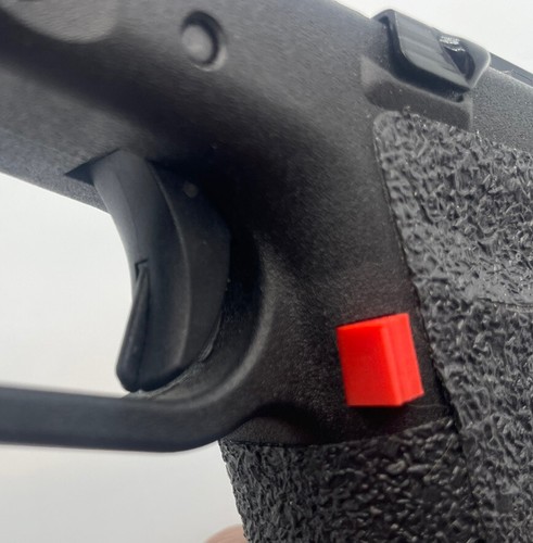 Extended Magazine Release for Glock GEN 1-3 17 19 22 23 26 27 34 35 RED ...
