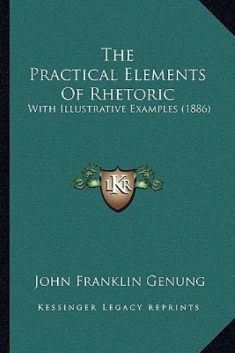 Practical Elements of Rhetoric : With Illustrative Examples (1886) by ...