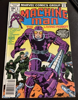 Machine Man # 1 NM range 1978 comic book, Kirby artwork.. | eBay