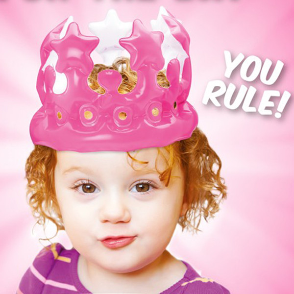 NPW Worldwide PRINCESS For The Day Inflatable Crown W15010 Birthday YOU ...