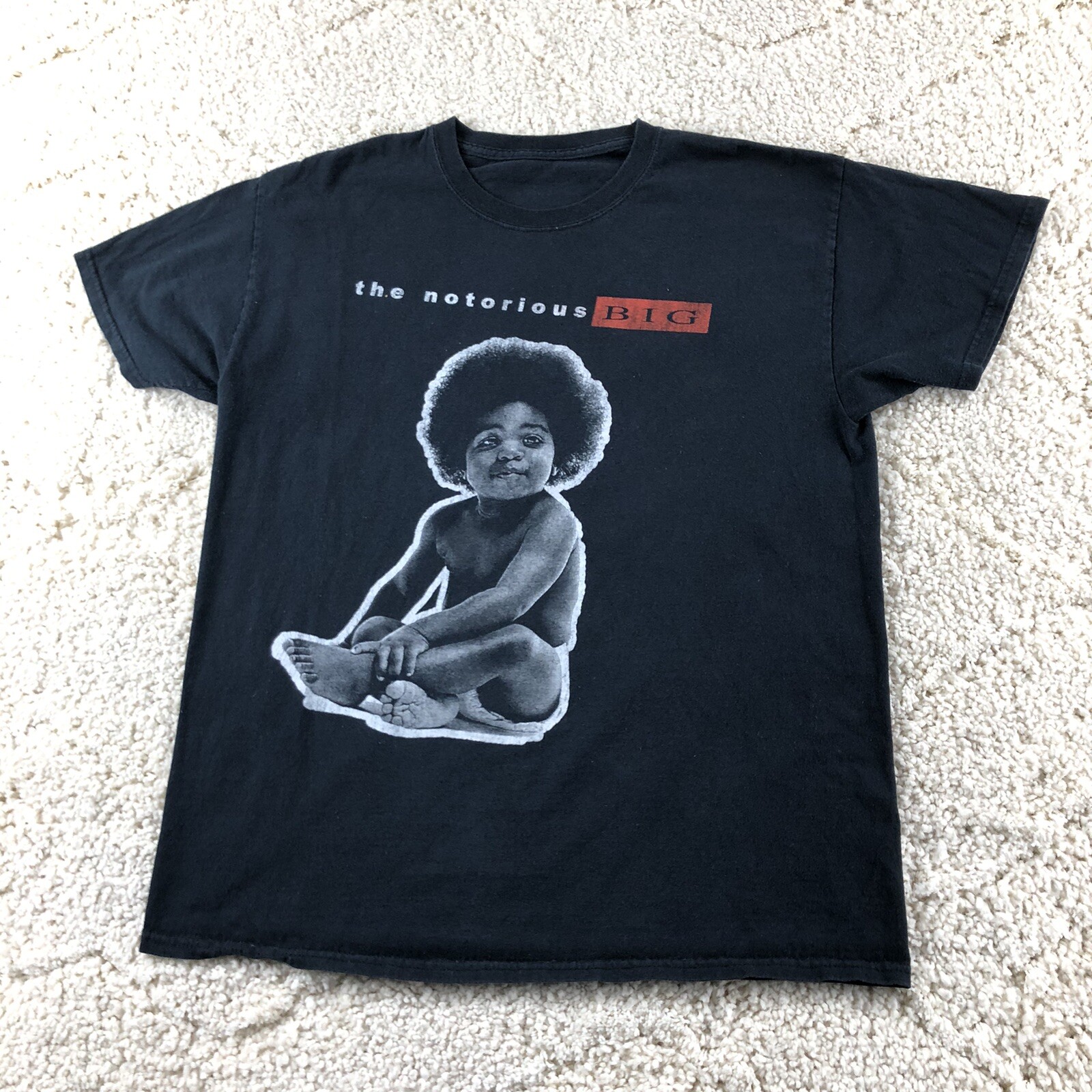 The Notorious BIG Biggie Smalls T-Shirt Fits Adult Me… - Gem