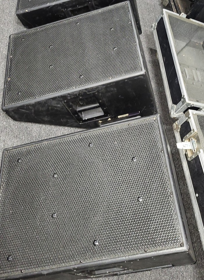 EAW SM500 Monitors (Pair) w/ Roadcases | eBay