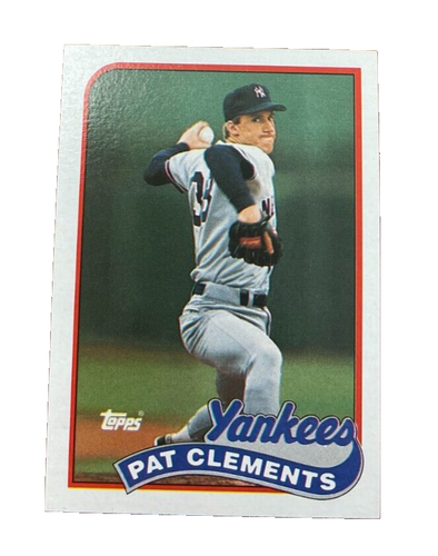 1989 TOPPS Card # 159 Pat Clements - New York Yankees | eBay