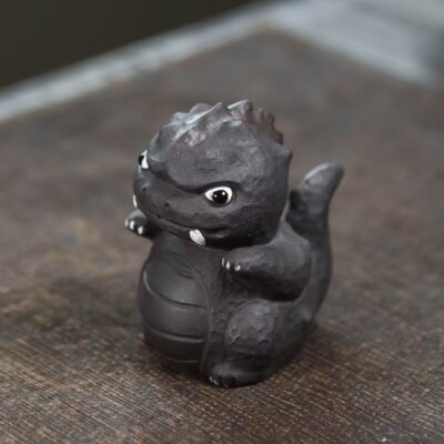 chinese Yixing Zisha pottery tea pet :godzilla | eBay