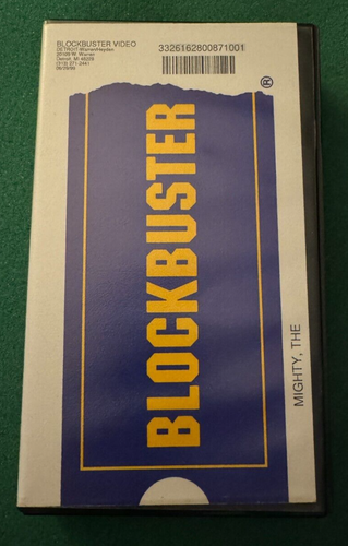 Blockbuster Video VHS Clamshell Rental Case ⭐ The Mighty (1999) Sharon ...