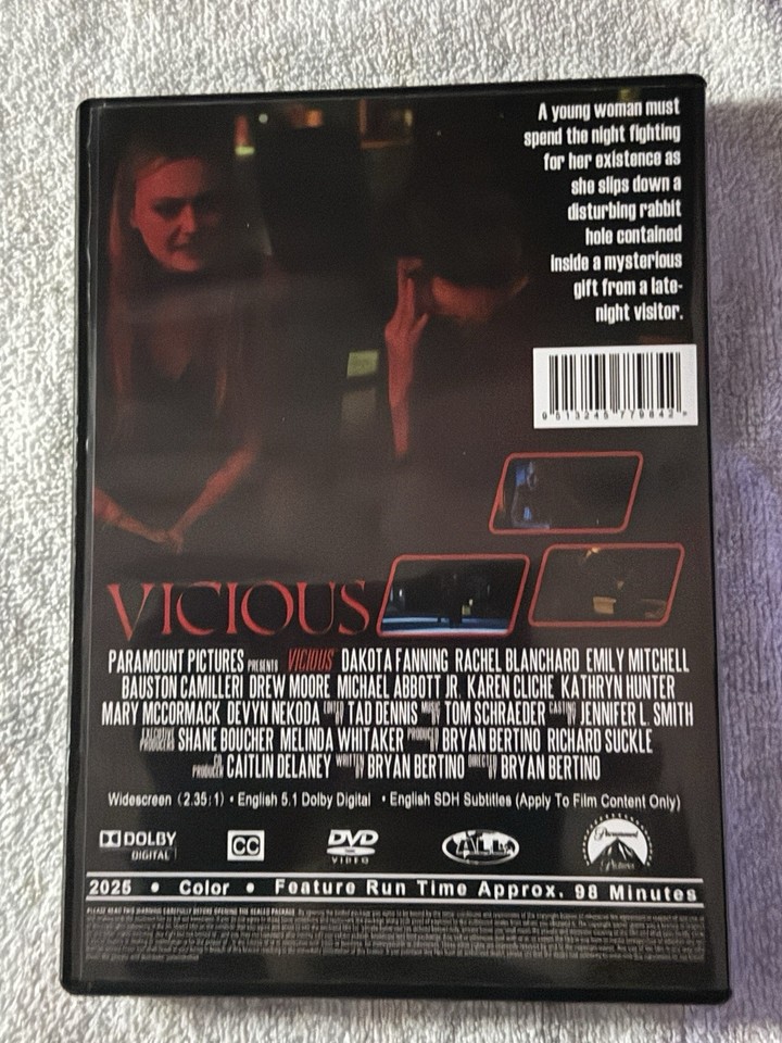 vicious dvd Brand New Unsealed | eBay