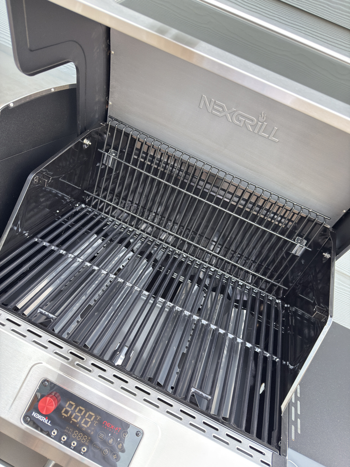 Neevo 720 Plus Propane Gas Digital Smart Grill in Black with Air Fryer ...