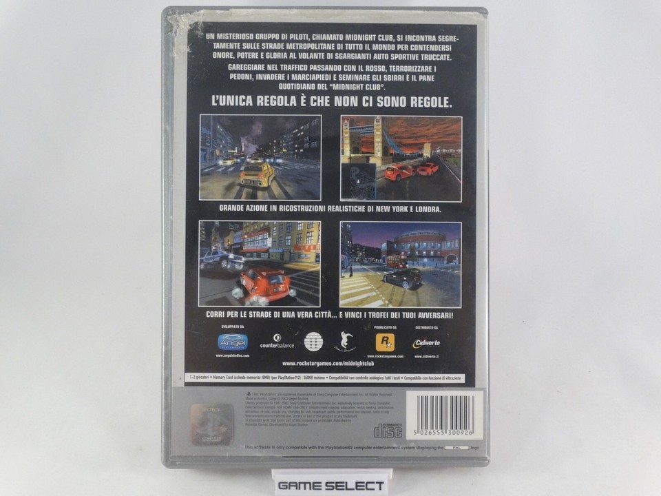 Midnight Club 1 Street Racing PS2 Playstation 2 Pal - Original Completo ...