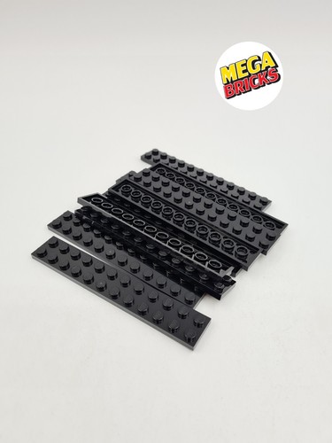 LEGO LOT 10 X PLATE 2X12 NOIR REF 2445 / 244526 *NEUF* | eBay