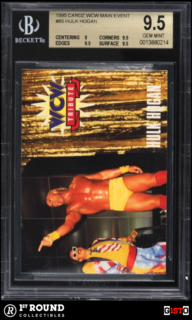 1995 CARDZ WCW Main Event - #85 Hulk Hogan for sale online | eBay