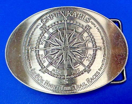Captain Karls 4X60K Night Time Trail Races Belt Buckle | eBay