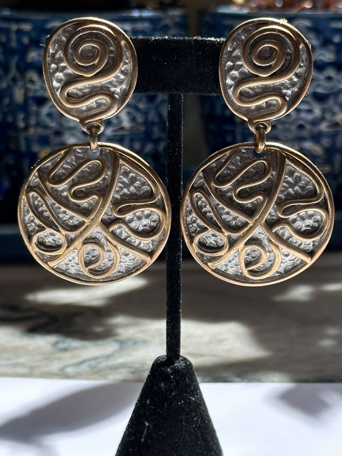 vintage signed Craft Huge Byzantine (Etruscan) style … - Gem