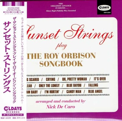 SUNSET STRINGS Sunset Strings Play The Roy Orbison Songbook[Paper Sleeve CD] | eBay