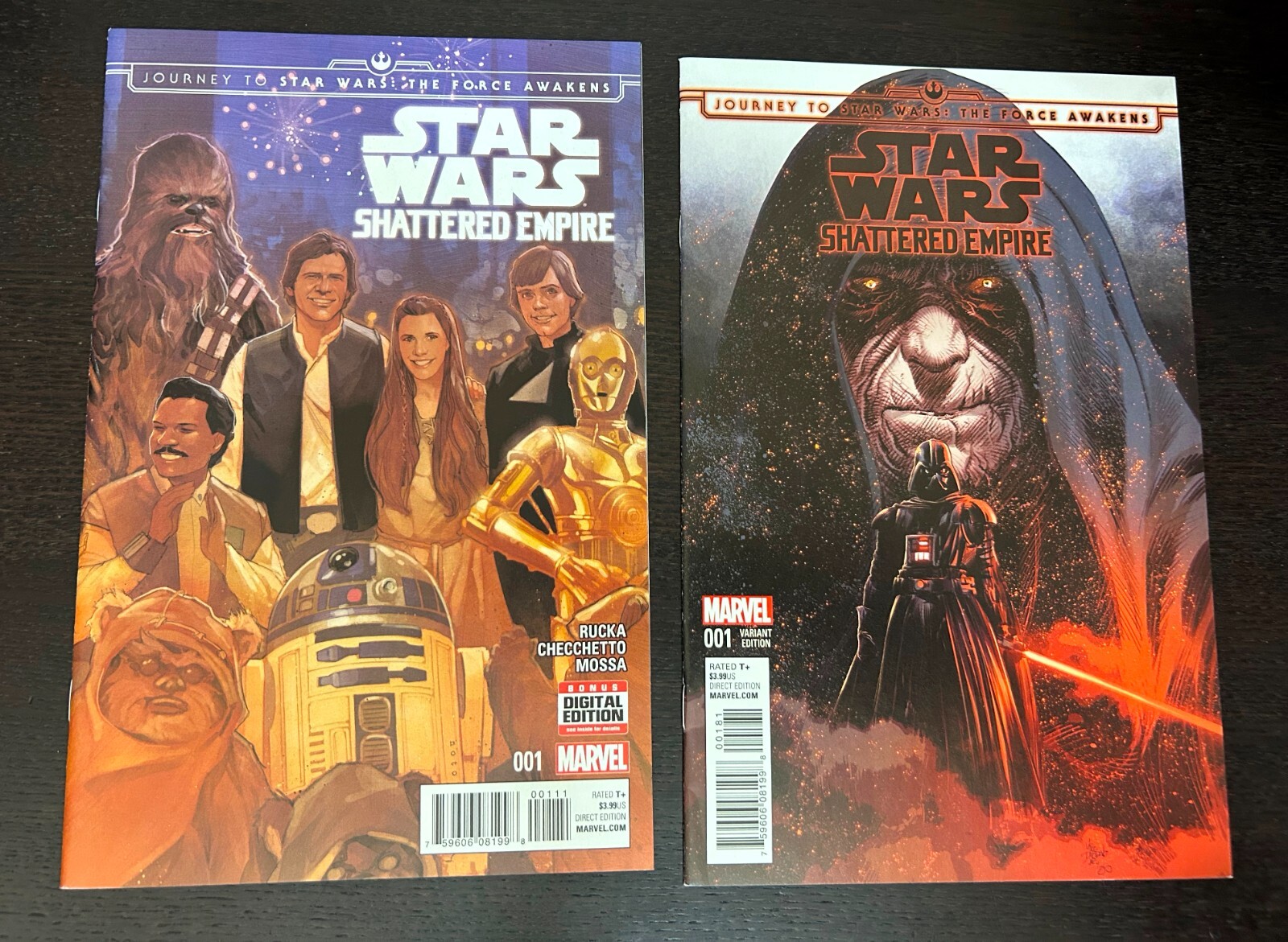 STAR WARS SHATTERED EMPIRE #1 (Marvel Comics 2015) -- 1st + Deodato ...