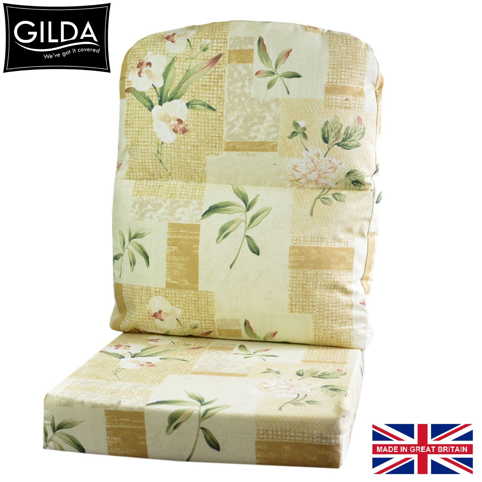 GILDA CUSHION & COVER for Cane Rattan Wicker Conservatory Garden ...