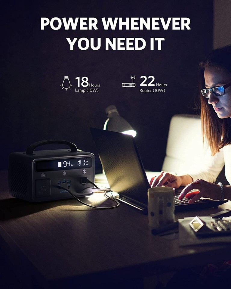 Anker Portable Generator 289Wh, 523 Portable Power Station, 300W ...