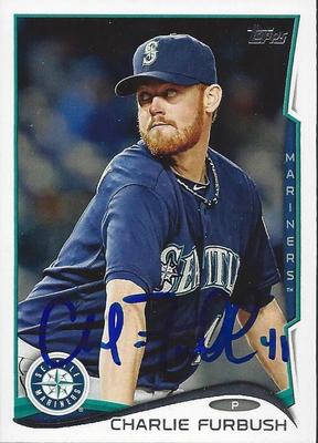 Charlie Furbush Seattle Mariners 2014 Topps Update Signed Card | eBay