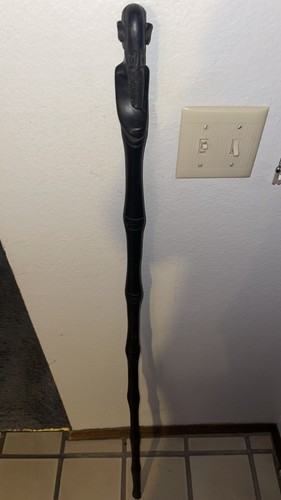 Rustic Gnarled Wood Cane / Walking Stick ~ 51” long | eBay