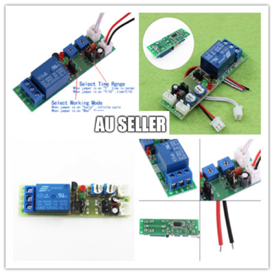 DC 5V/12V/24V ON OFF Module Infinite Loop Cycle Timing Timer Time Delay ...