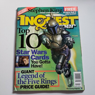 Inquest Gamer #85 May 2002 Legend of the Rings STAR WARS DRAGONBALL Z ...