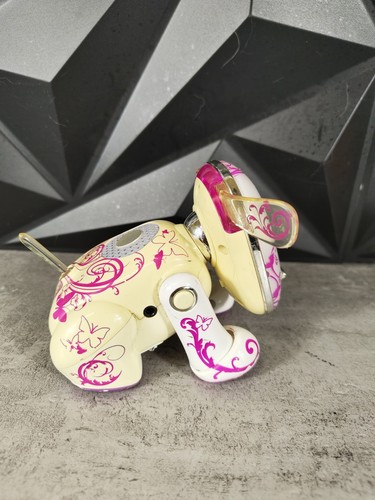 Hasbro Sega 2007 Interactive iDog Amp'd Robot Dog White Pink ...