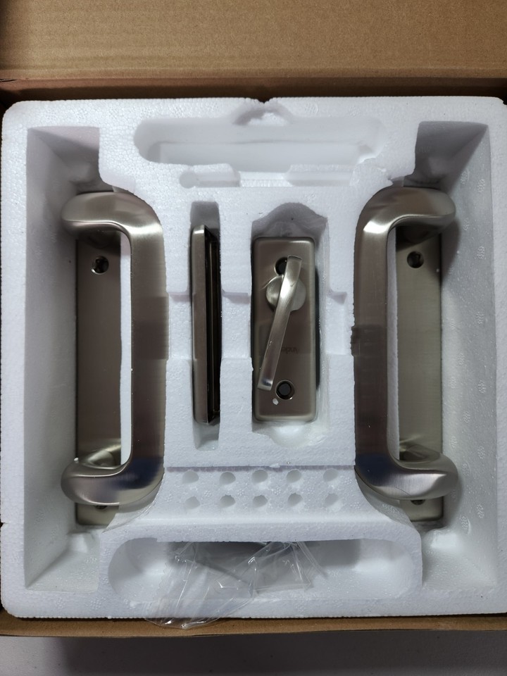 Andersen Gliding Patio Door Hardware Set Anvers Satin Nickel #2565541 ...