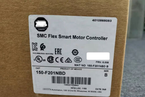 New Allen-Bradley 150-F201NBD SMC Flex 201 A 150 Motor Controller AB ...