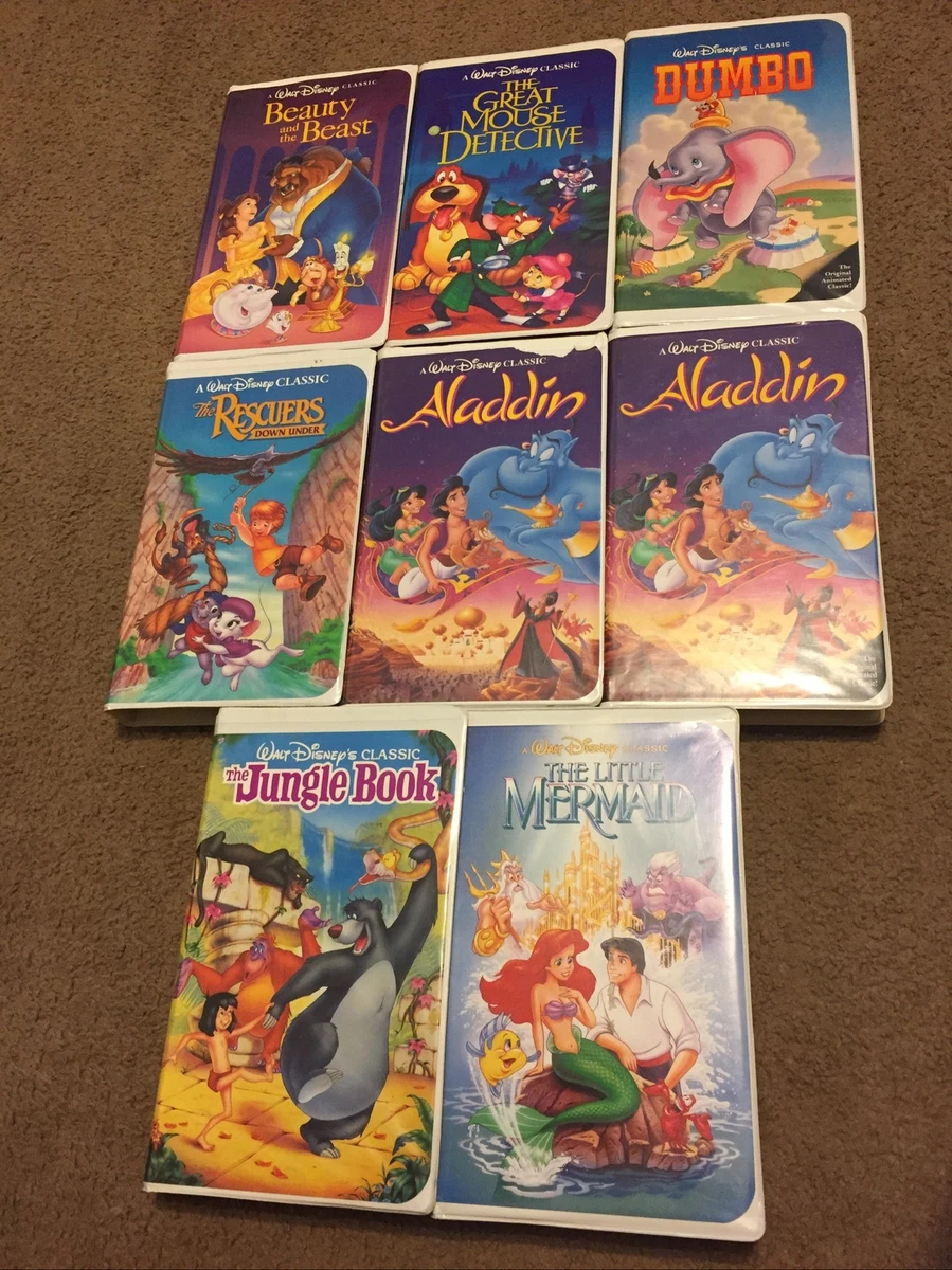 Disney Vhs Tapes