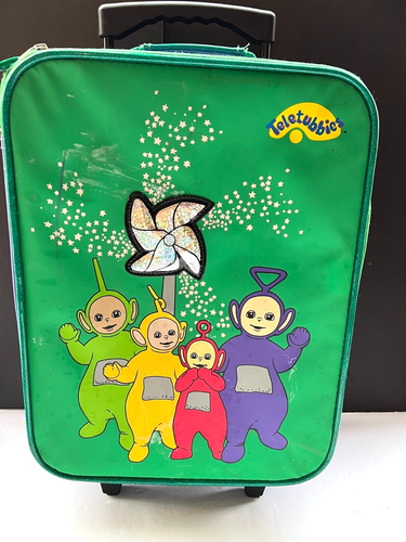 VINTAGE TELETUBBIES KIDS ROLLING SUITCASE / CARRY-ON COLLECTIBLE | eBay