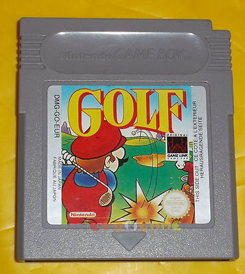 GOLF Game Boy GameBoy Versione Europea ••••• SOLO CARTUCCIA | eBay