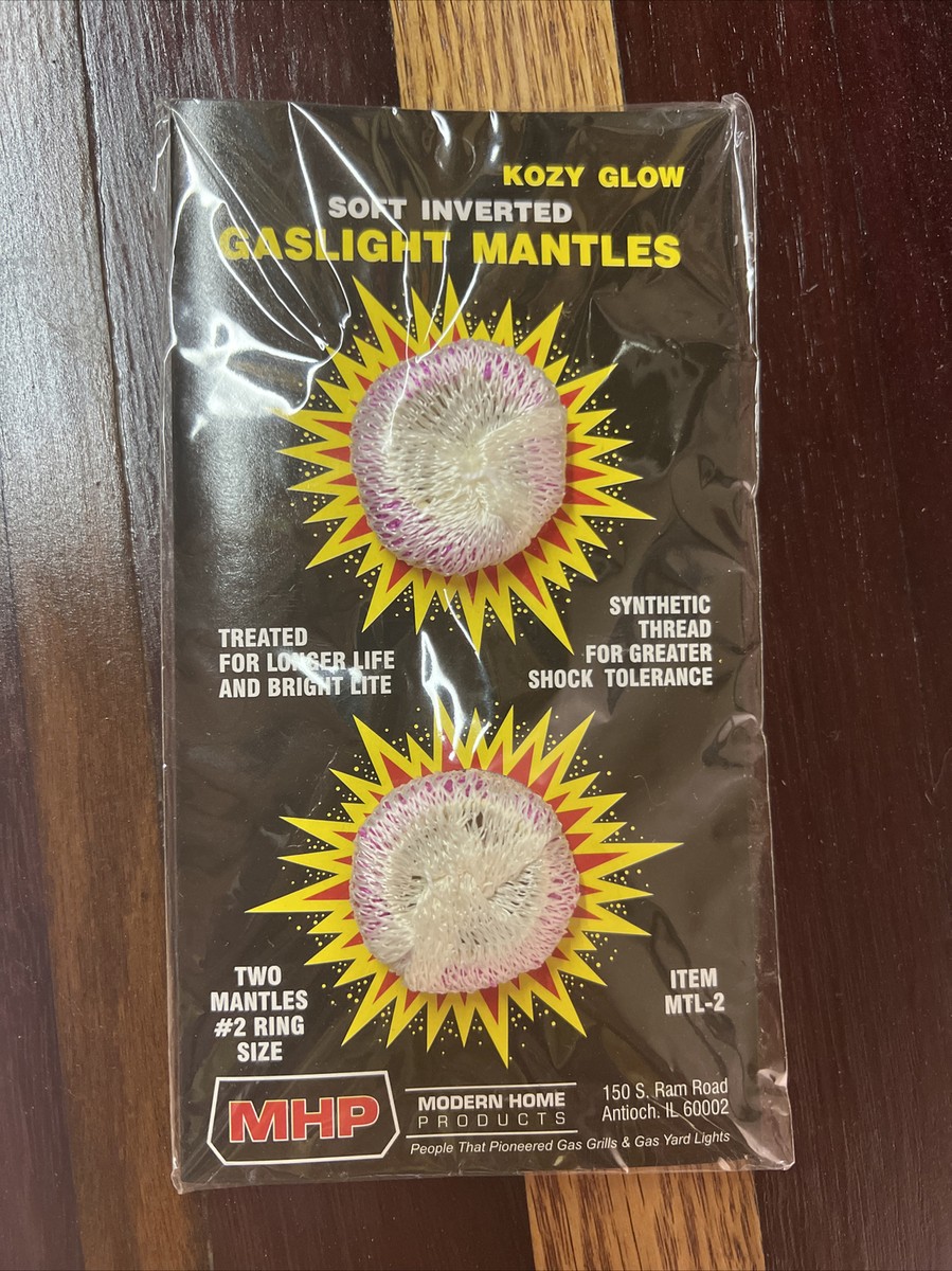 Inverted Gas Lamp Mantles