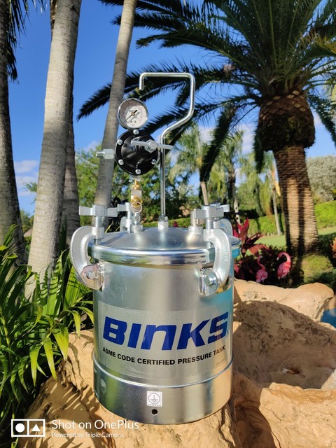 Binks 83C-210 2.8gal Paint Tank for sale online | eBay