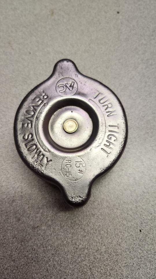 68 69 70 71 Original AC Chevelle Camaro Corvette RC-15 RADIATOR CAP ...