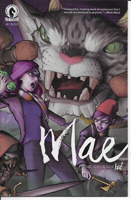 Mae #1 Dark Horse dimensional fantasy creatures monsters mad scientists ...