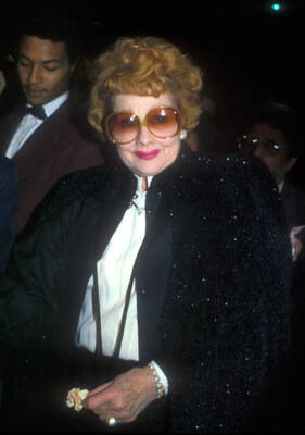 Lucille Ball in 1983 in Los Angeles Actor Movie & Tv Star Old Photo | eBay