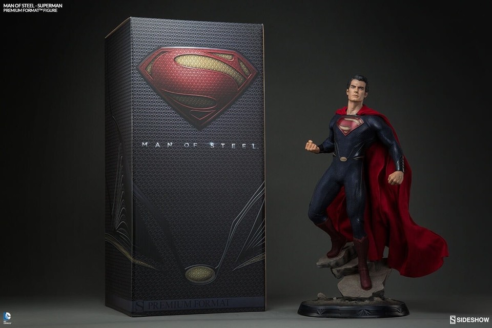 MAN OF STEEL~SUPERMAN~PREMIUM FORMAT FIGURE~LE 3000~SIDESHOW~MIBS | eBay