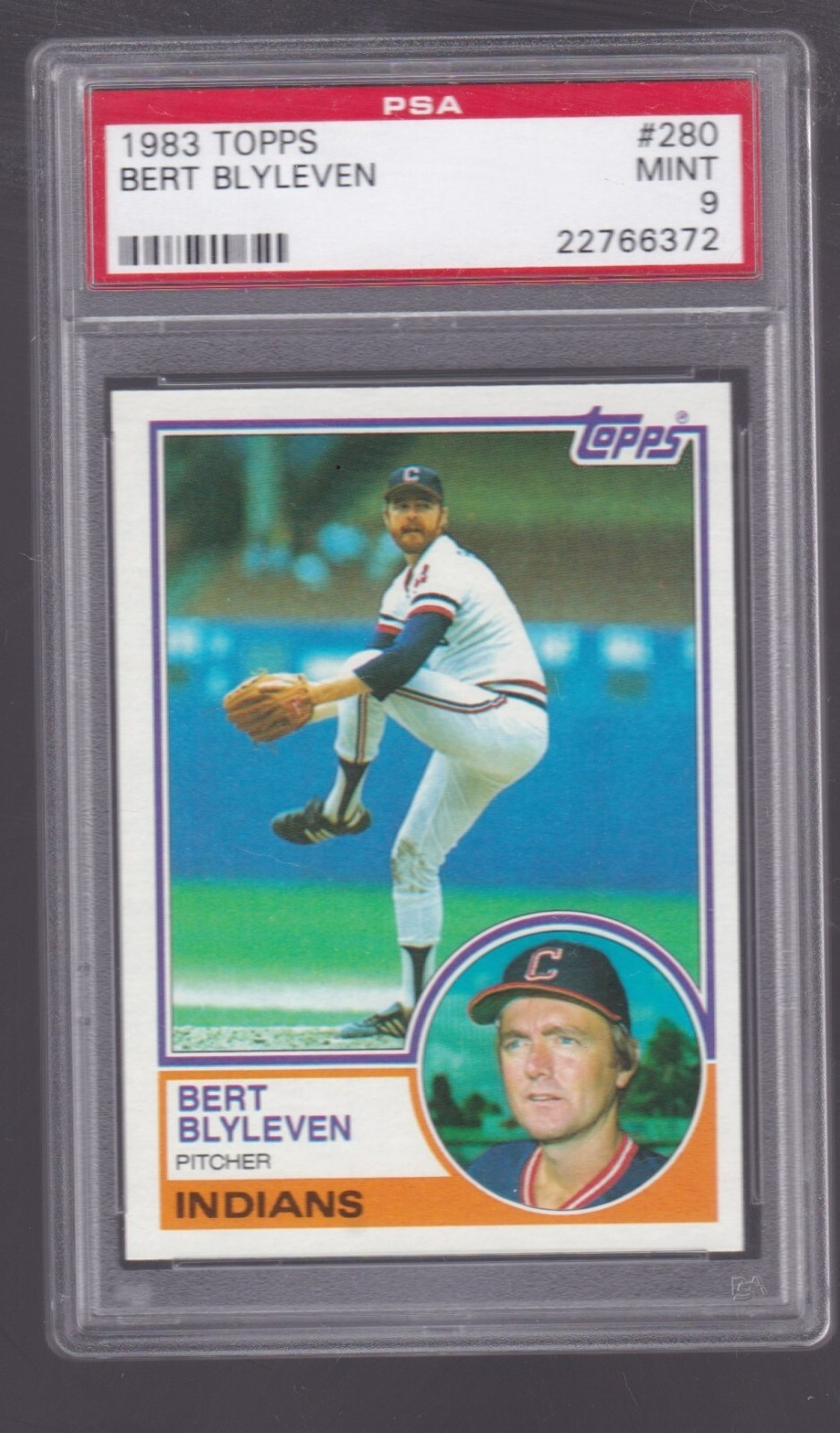 1983 Topps Bert Blyleven Baseball Card #280 PSA 9 Mint | eBay
