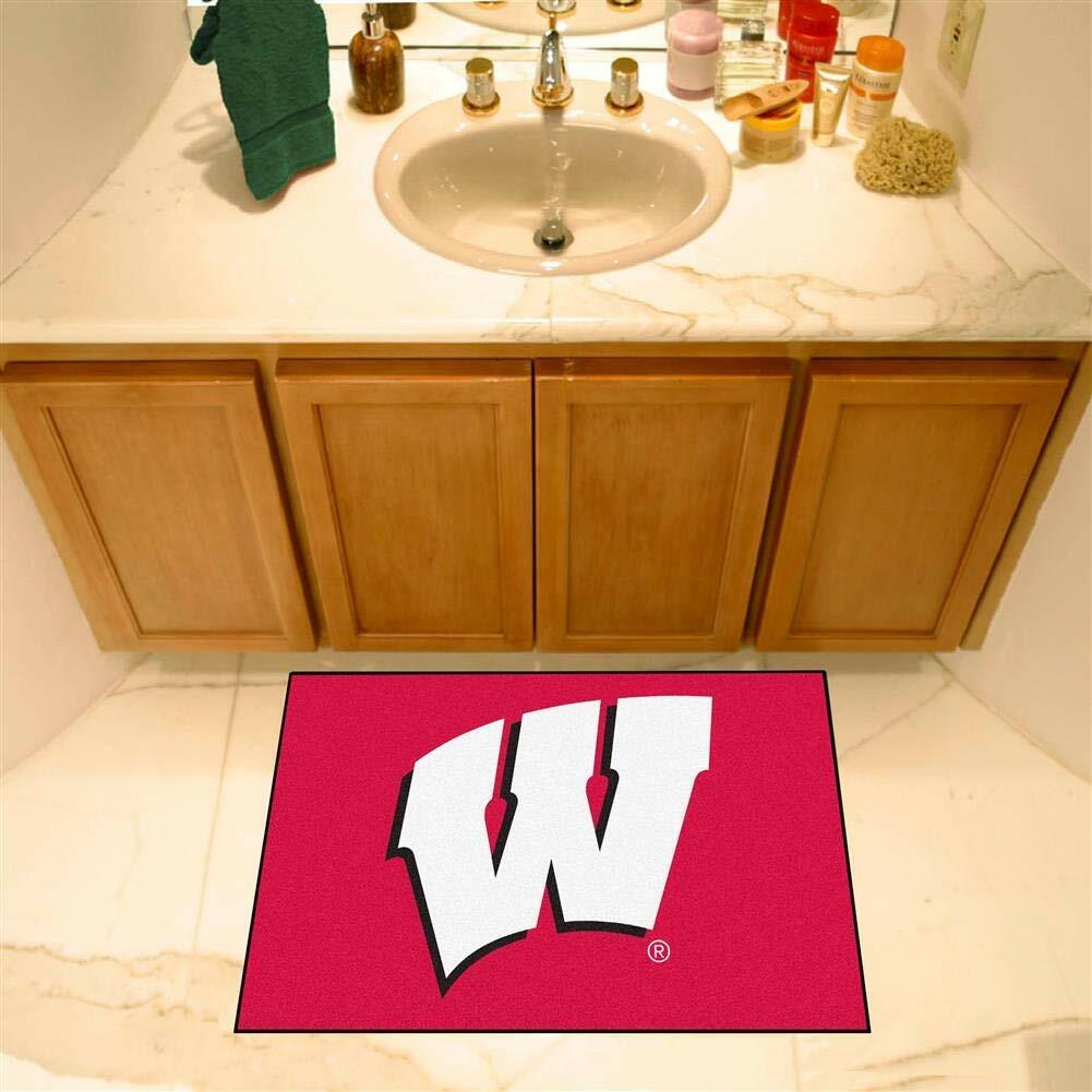 Fanmats NCAA Wisconsin Badgers Rookie Mat, Area Rug, Bath 20"x30 | eBay
