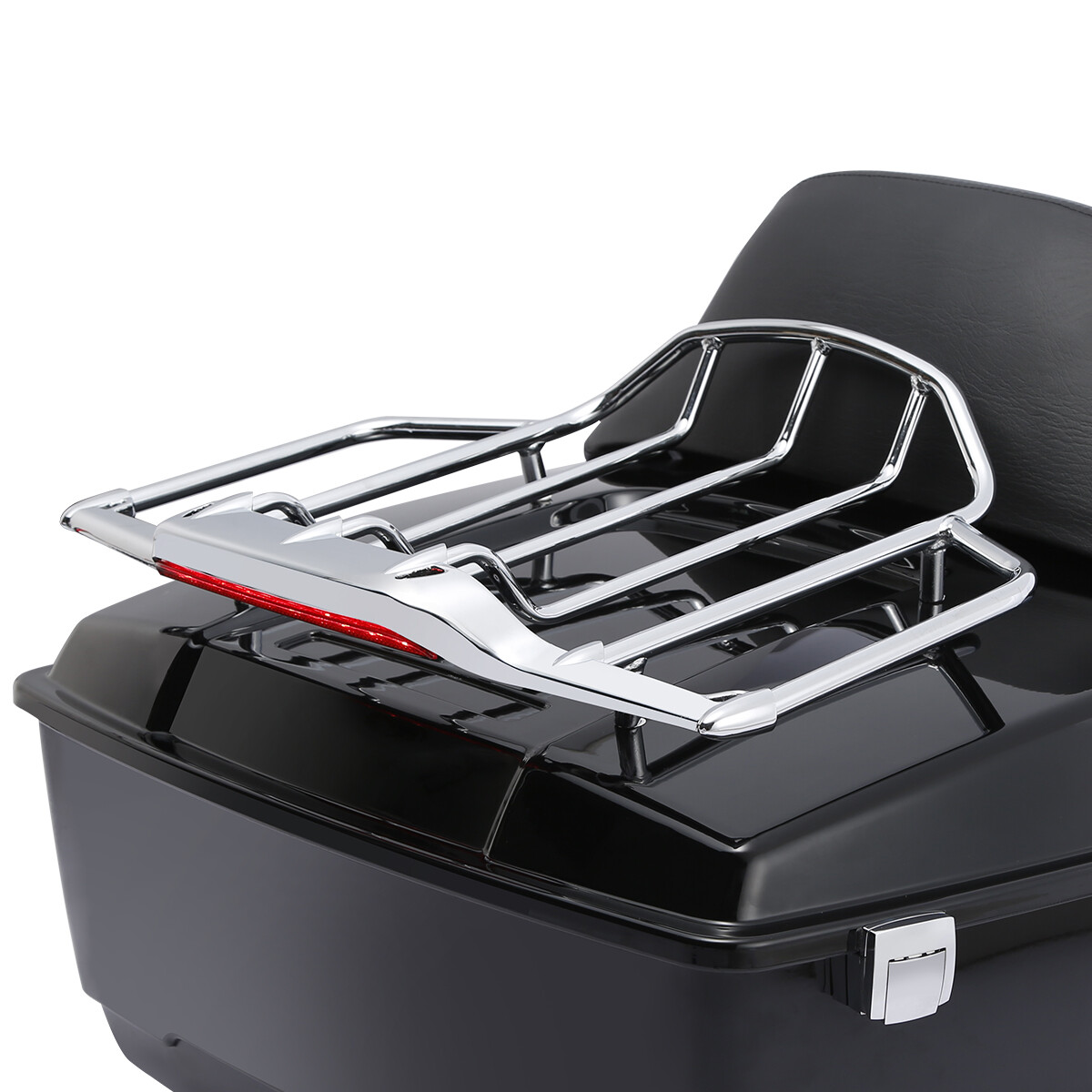 Chrome Trunk Luggage Rack Fit For Harley Road King Glide 1993-2013 | eBay