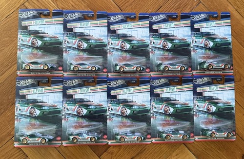 Hot Wheels Silver Series 711 Toyota Supra 7-Eleven Exclusive Lot of 10 ...