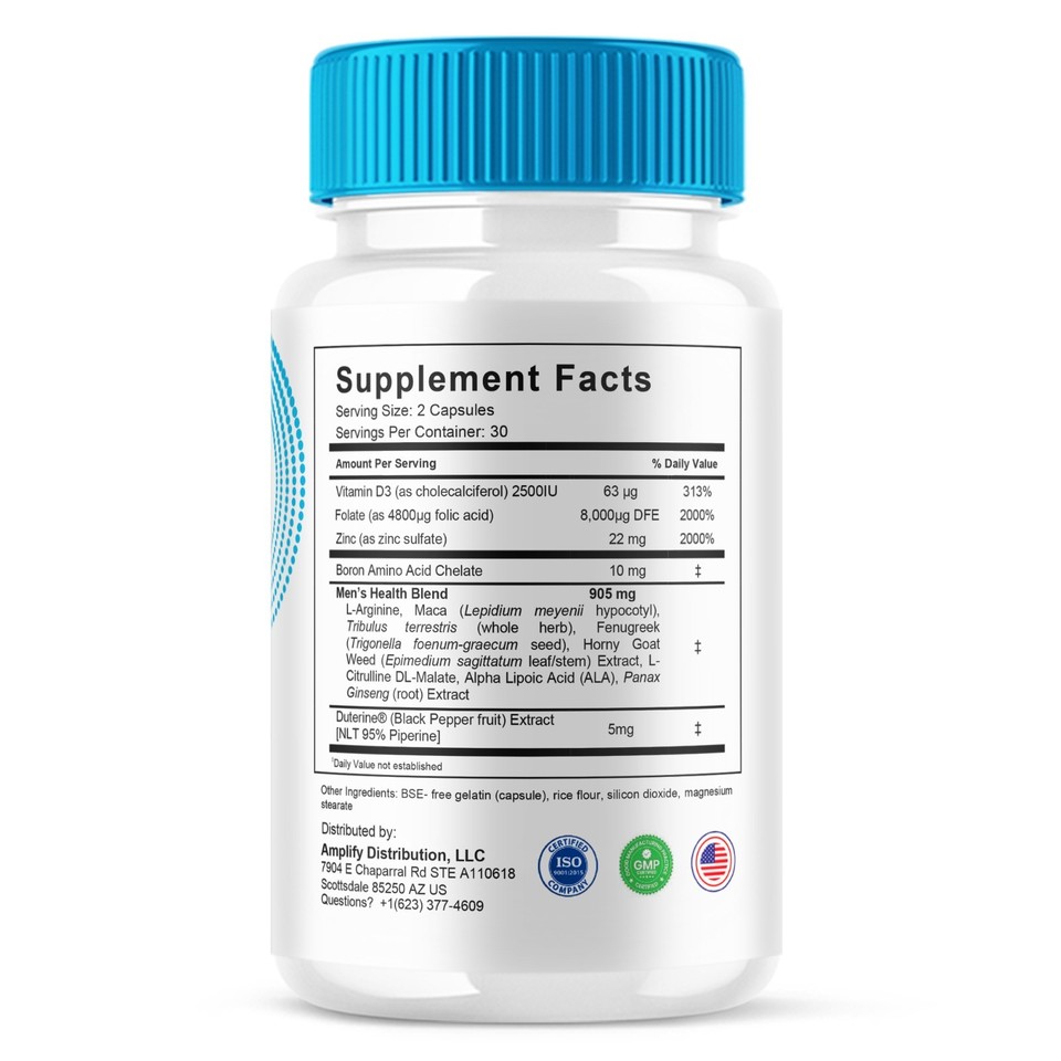 (3 Pack) Primo TRT Supplement, PrimoTRT Premium Support Pills (180 ...