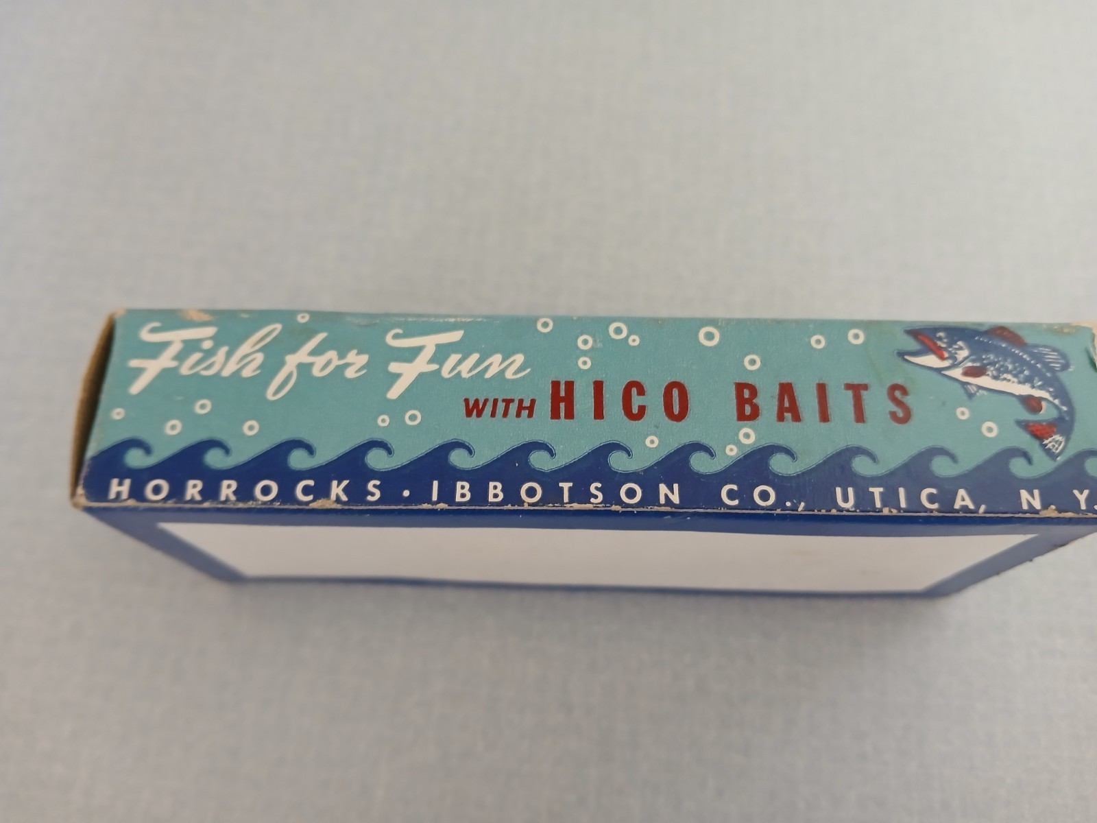 Vintage HICO Wood Fishing Lure w/ Box Horrocks-Ibbotson | eBay