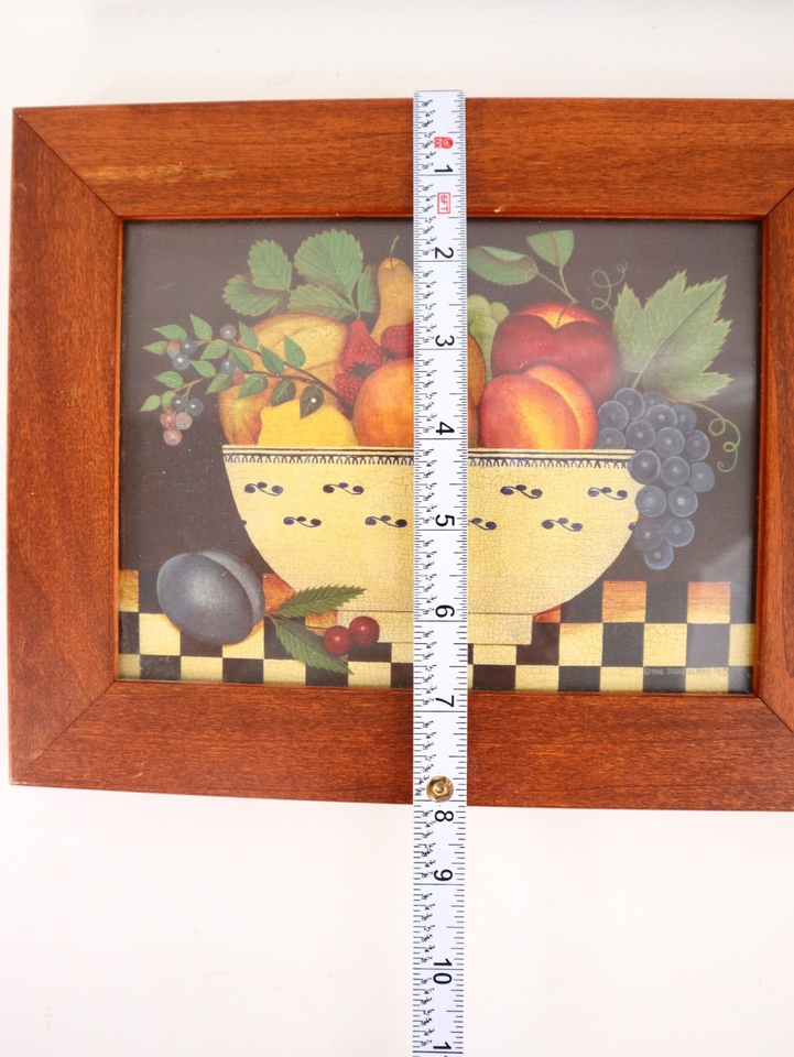 3 Prints Diane Ulmer Pedersen Fruit of the Spirit Rooster and Hen Wood ...