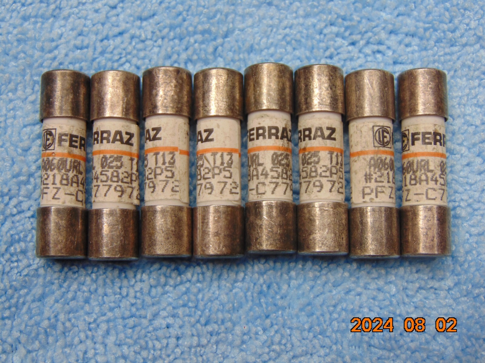 LOT OF 8 Ferraz PZF-C77972 A060 URL #218A4582P5 Fuse Protistor 600V 30A ...