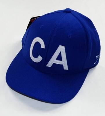 New Men's Pukka Headwear Royal/White ProMax Tech Golf Hat State Pride ...