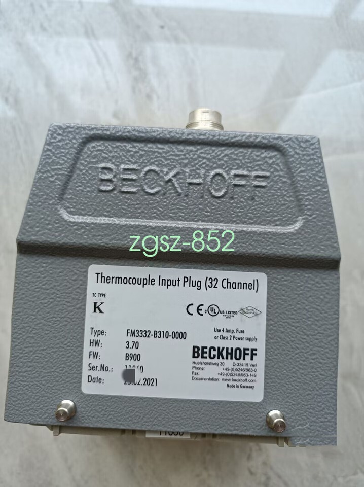 FM3332-B310-0000 Beckhoff Thermoelectric Module FM3332-B310-0000 Brand ...