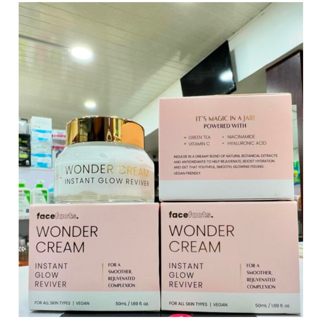 Face Facts Instant Glow Reviver Wonder Cream 50ml x 1 | eBay UK