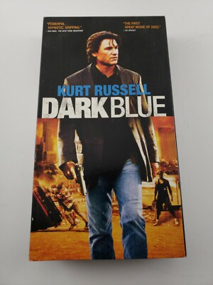 Dark Blue (VHS, 2003) 27616886422| eBay