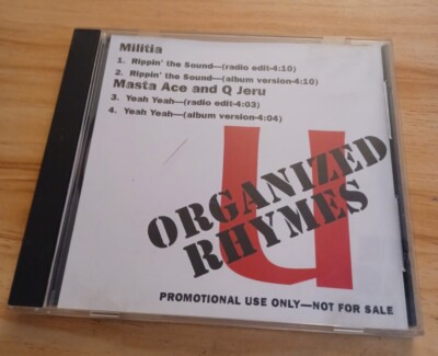 Organized Rhymes Militia Masta Ace & Q Jeru Rippin' The Sound Yeah Yeah ...